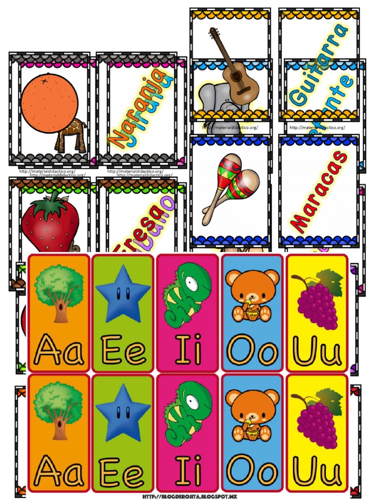 Memorama de Letras | PDF