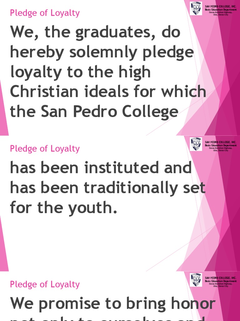 Pledge of Loyalty | PDF