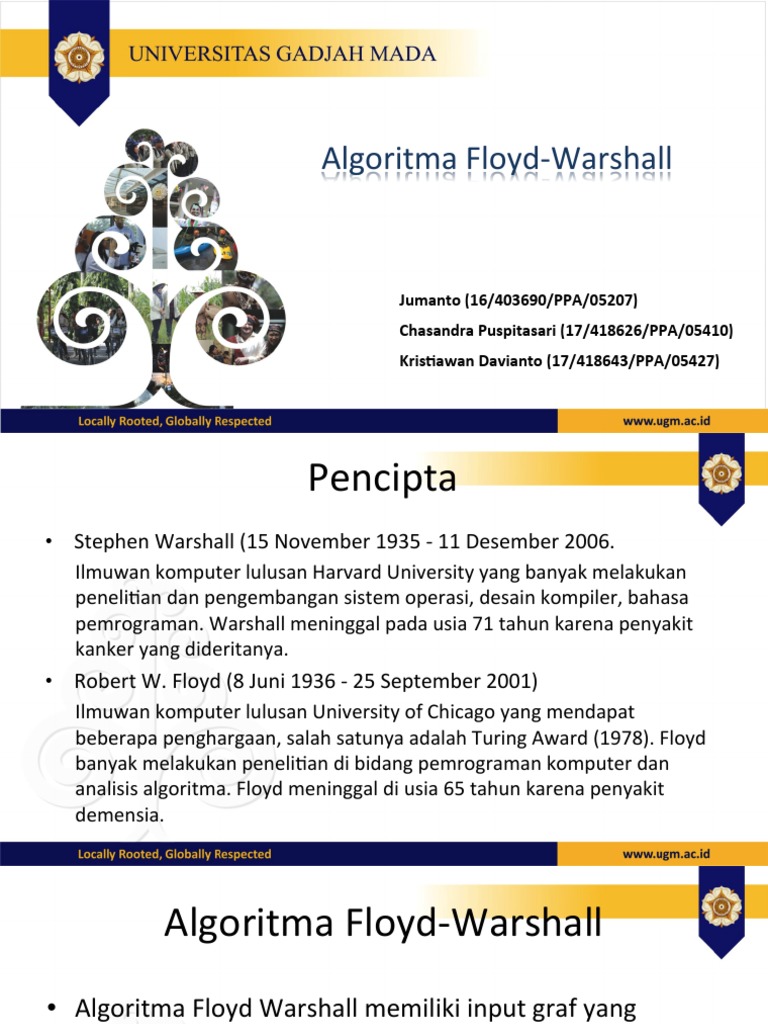 Kelompok 5 Algoritma Floyd-Warshall | PDF