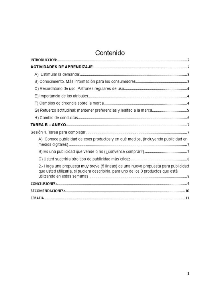 Tarea SEM 4 | PDF | Publicidad | Marca