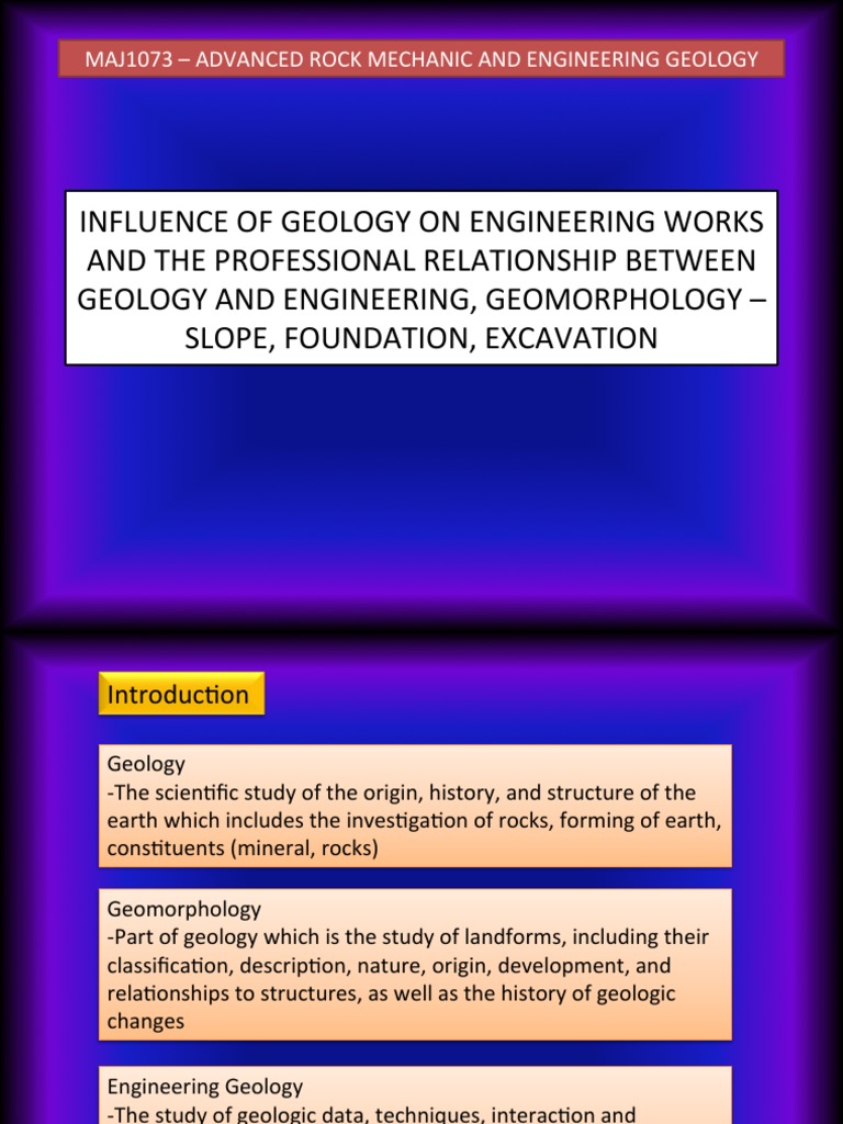 Geology | PDF | Geology | Geomorphology