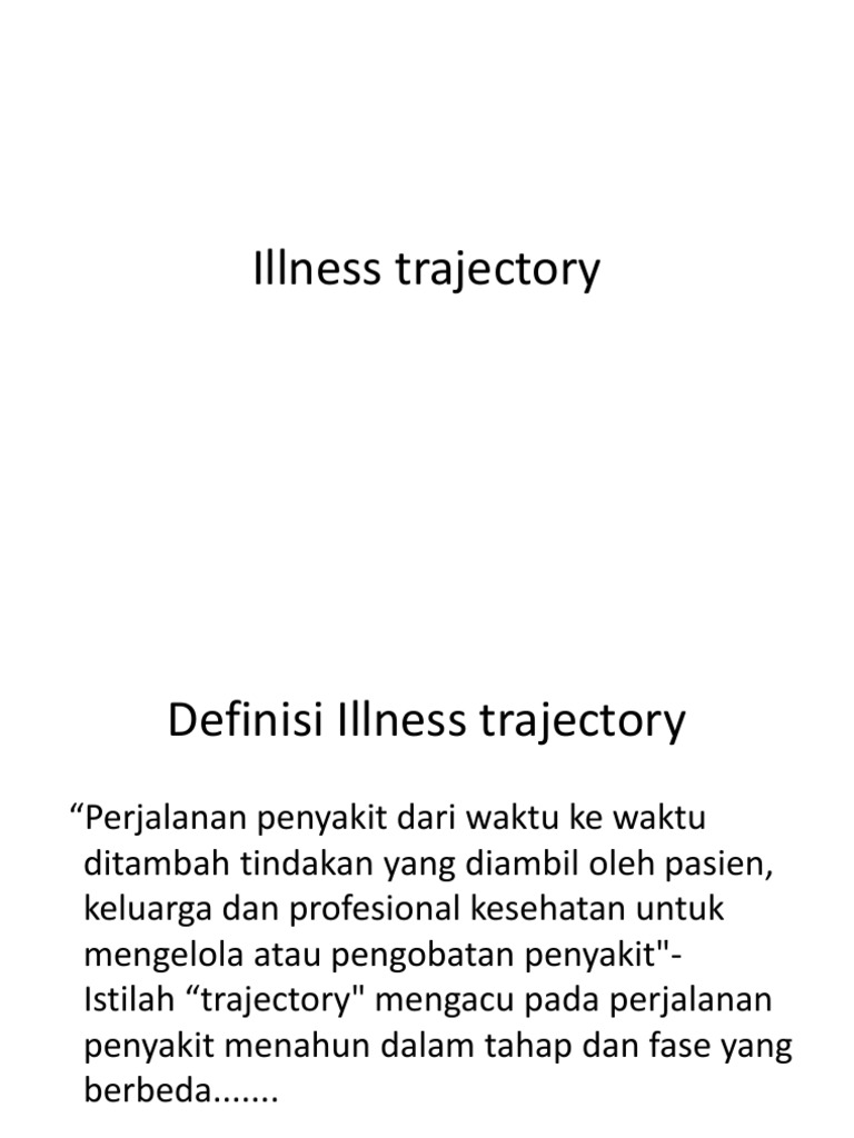 Illness Trajectory | PDF