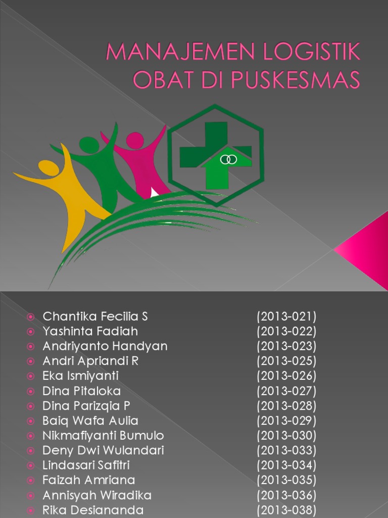 Manajemen Logistik Obat Puskesmas | PDF