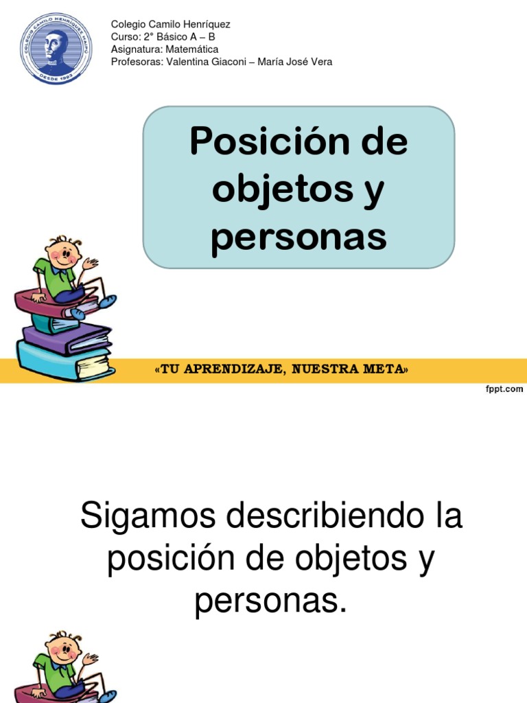 2°+BÁSICO-MATEMÁTICA-POSICIÓN+DE+OBJETOS+Y+PERSONAS | Cognición ...