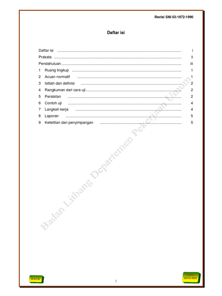 Revisi SNI 03-1972-1990 PDF | PDF
