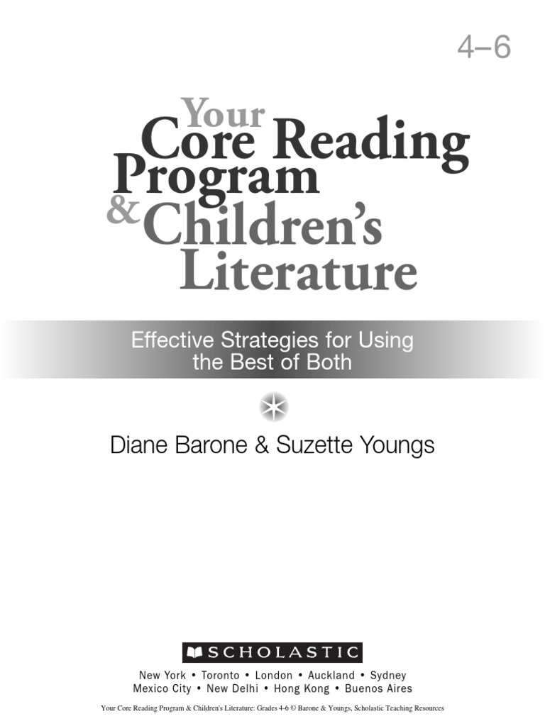 Your Core Reading Program - GR 4 To 6 | PDF | Reading Comprehension ...