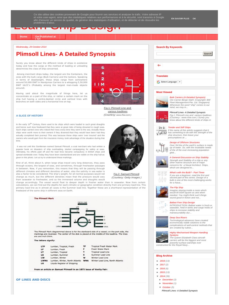 Learn Ship Design: Plimsoll Lines-A Detailed Synopsis | PDF | Ships ...