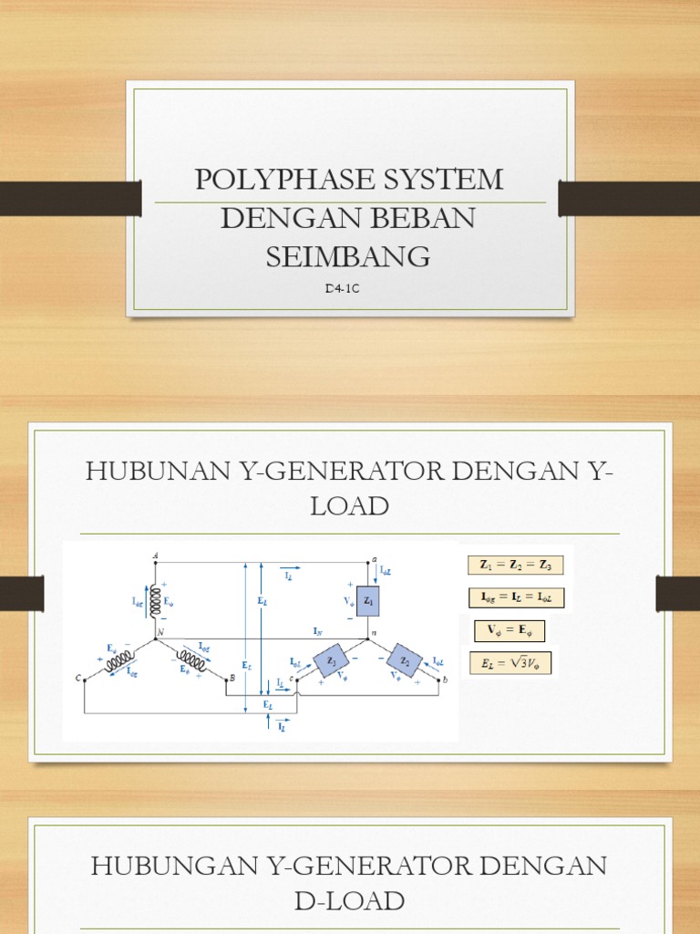 Polyphase System With Balance Load | PDF