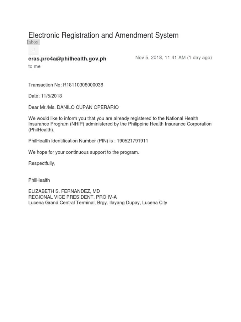 Electronic Registration and Amendment System | PDF