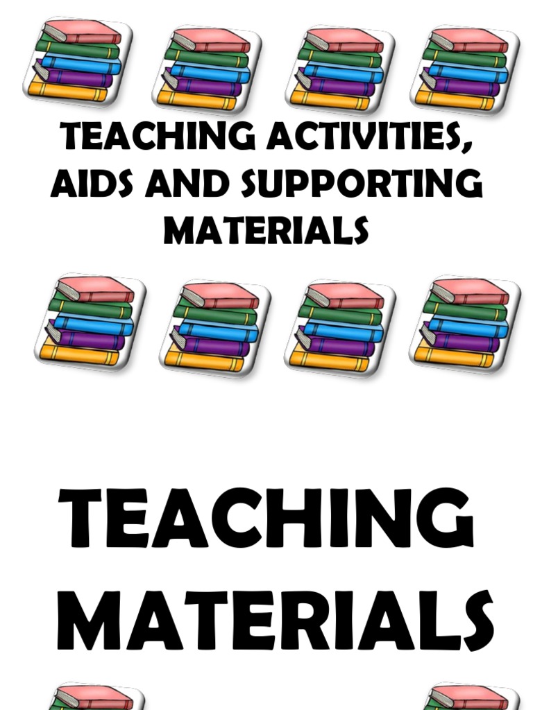Effective Teaching Aids and Materials | PDF | Career & Growth