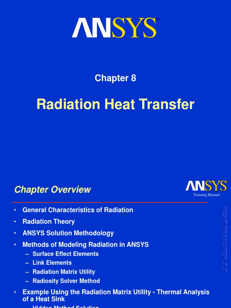 Radiation Transfer | PDF | Heat Transfer | Electromagnetic Spectrum