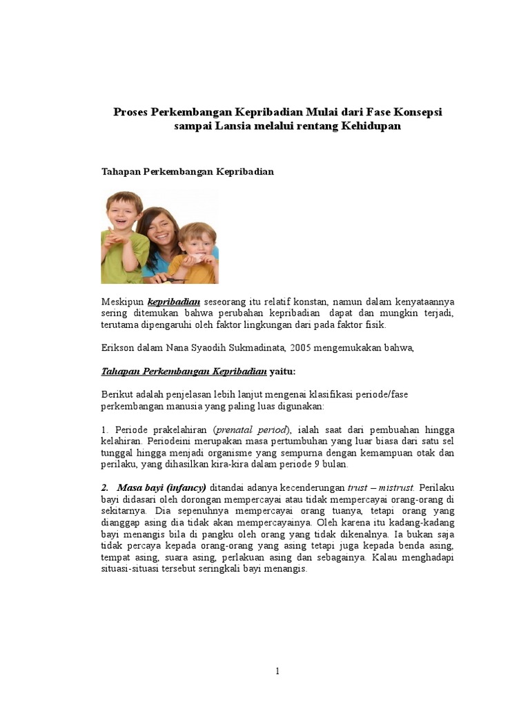 Mata Kuliah Pengembangan Kepribadian 2017 Pdf