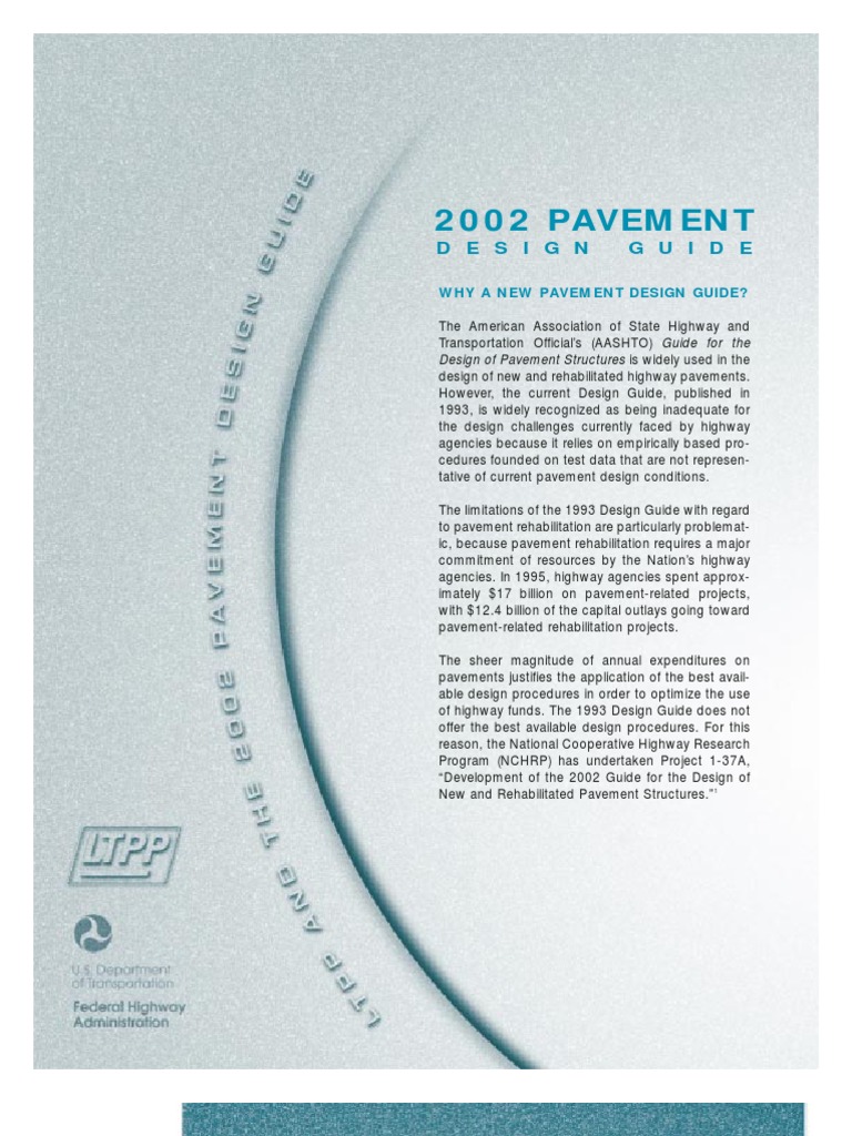 2002 Pavement: Design Guide | PDF | Road Surface | Road
