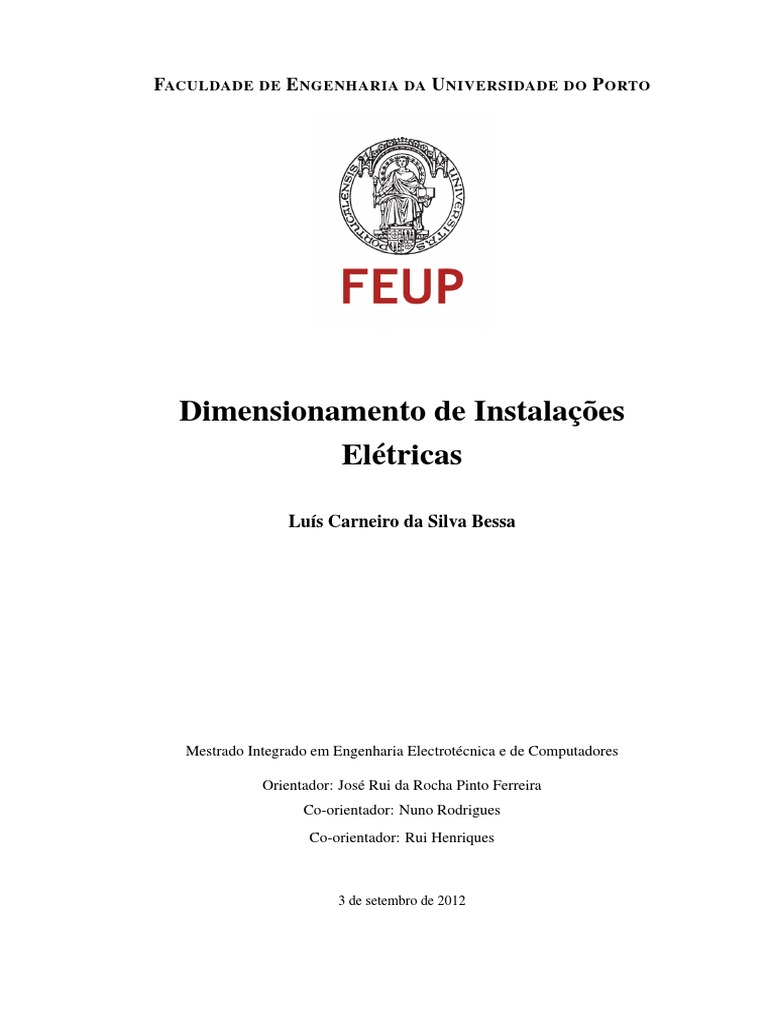 Dimensionamento Inst Elect - Gesquad PDF | PDF
