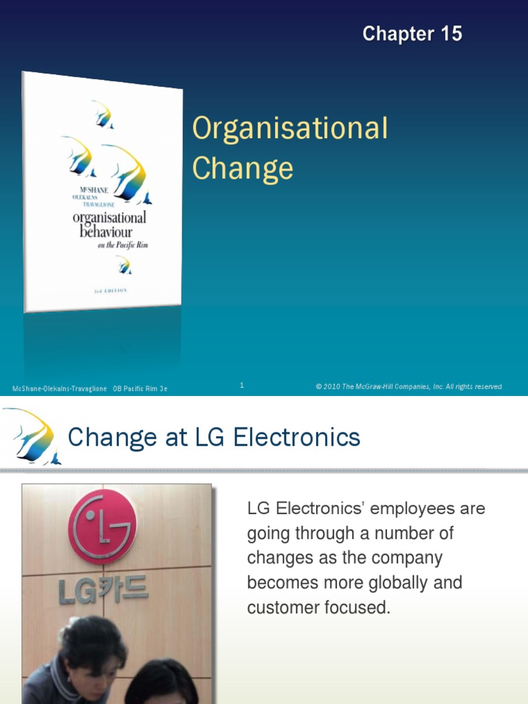 Organisational Change: Mcshane-Olekalns-Travaglione Ob Pacific Rim 3E 1 ...