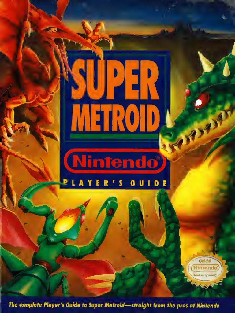 Nintendo Players Guide SNES Super Metroid 1994 | PDF | Nintendo | Leisure