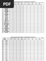 Plantilla de Quiniela en Excel | PDF | la Liga | Deportes