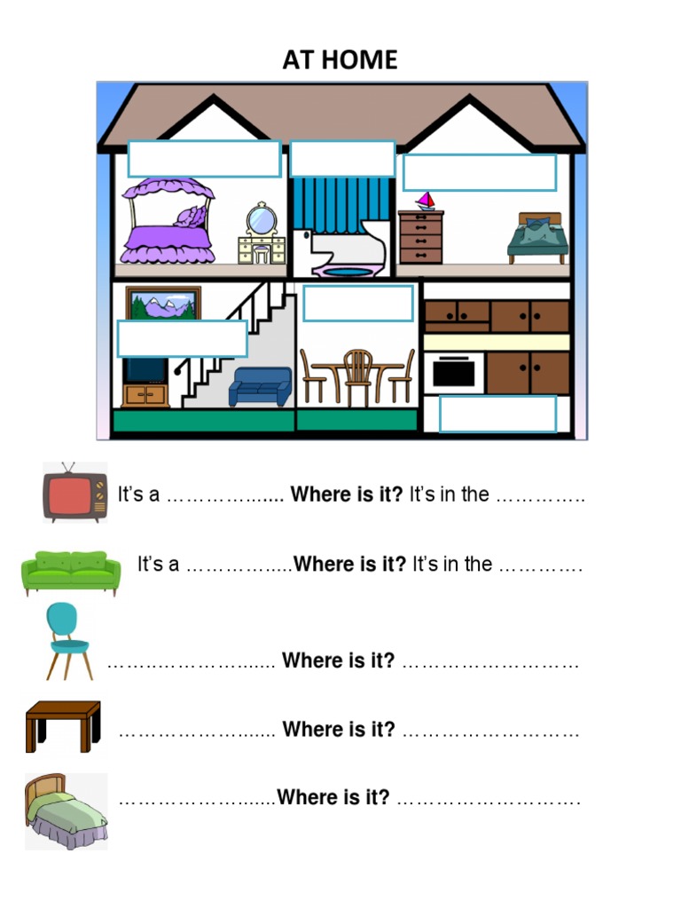 At Home Worksheet | PDF