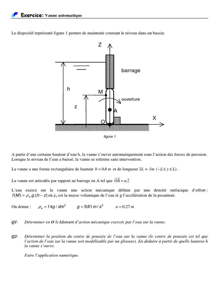 Exercice Statique | PDF