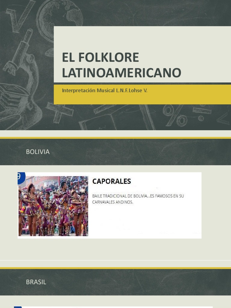 Folklore Latinoamericano: Una Visión General | PDF