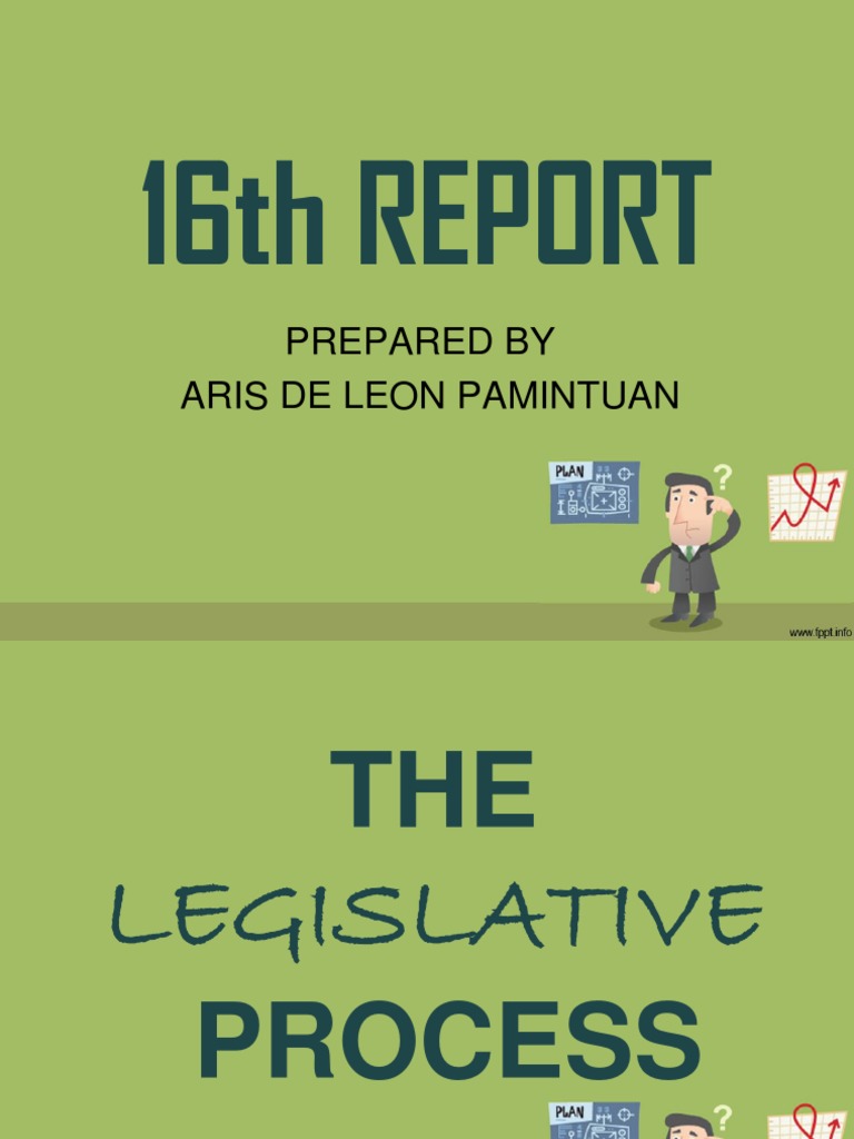The Legislative Process: A Summary of the Key Stages in Developing and ...