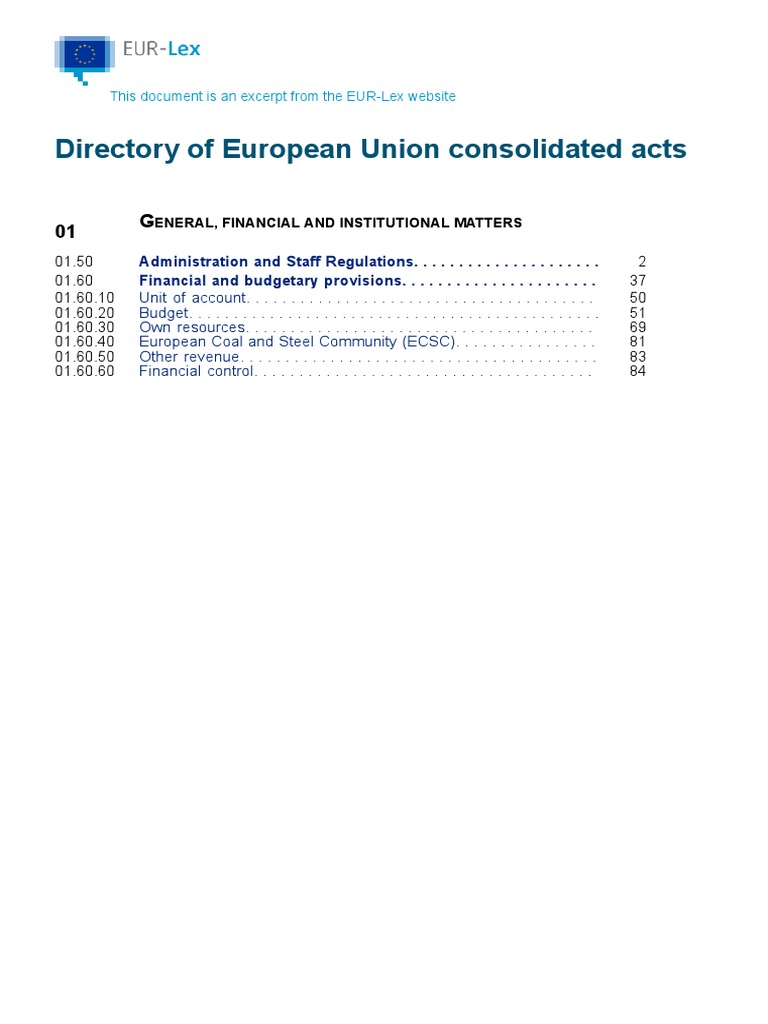 Chapter 01 Part3 PDF | PDF | European Union | European Commission