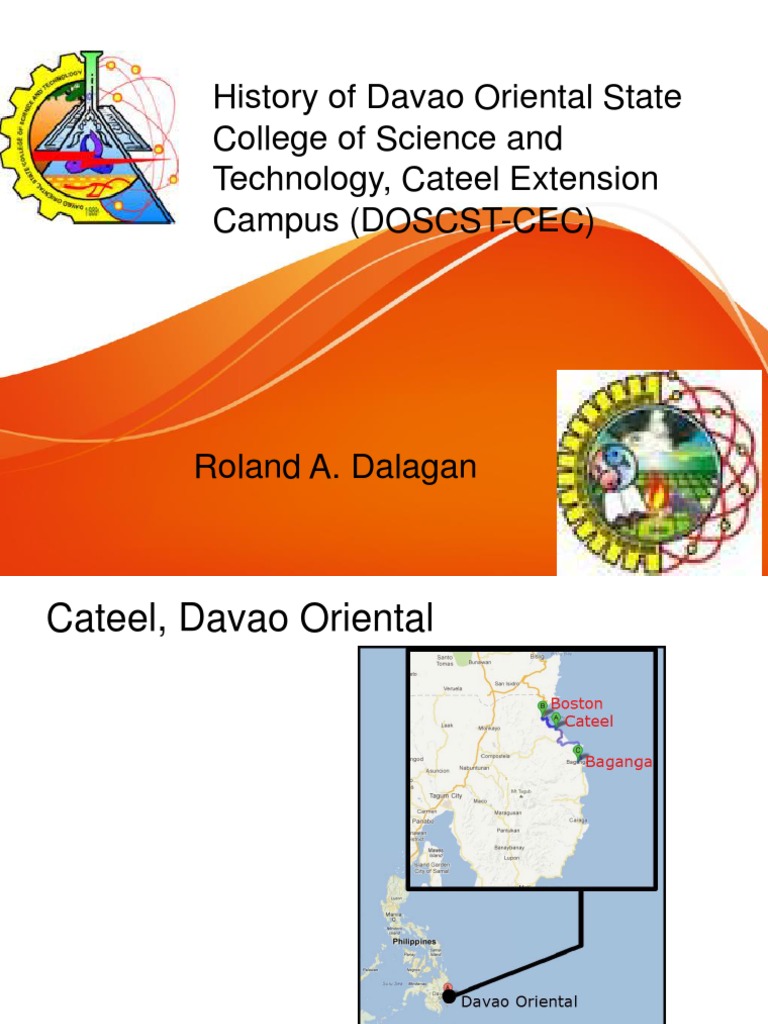 DOSCST Cateel Campus History | PDF | Philippines | Behavior Modification