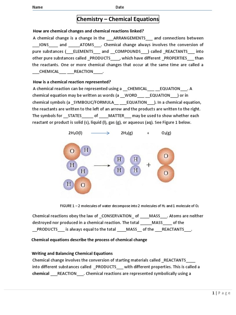 Understanding Chemical Equations | PDF | Acid | Aqueous Solution