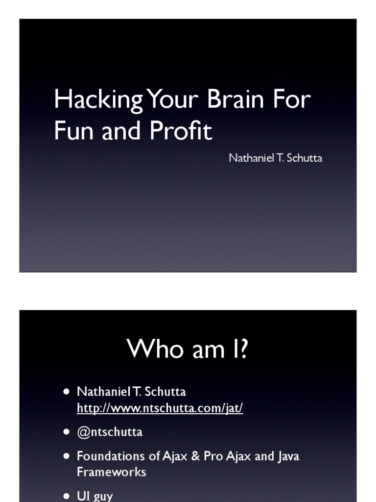 Hacking Your Brain PDF | PDF