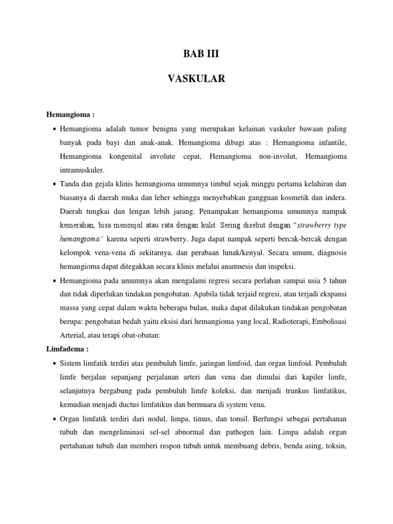 Penyakit Vaskular | PDF