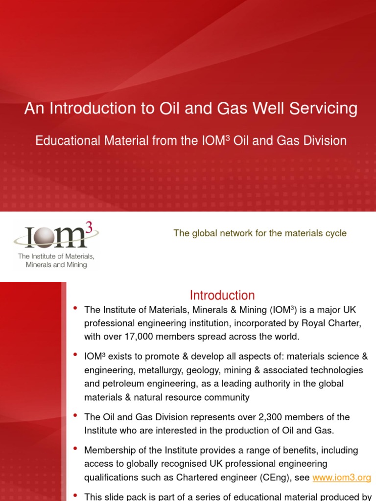 Introduction To Well Service | PDF | Drilling Rig | Hydraulic Fracturing