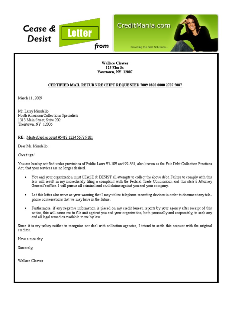 Proven Letters Bonus Pack | PDF | Registered Mail | Credit Card