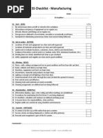 VM Checklist | PDF | Business