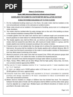 DEWA Domestic Water Meter Installation Guidelines | PDF | Plumbing | Valve