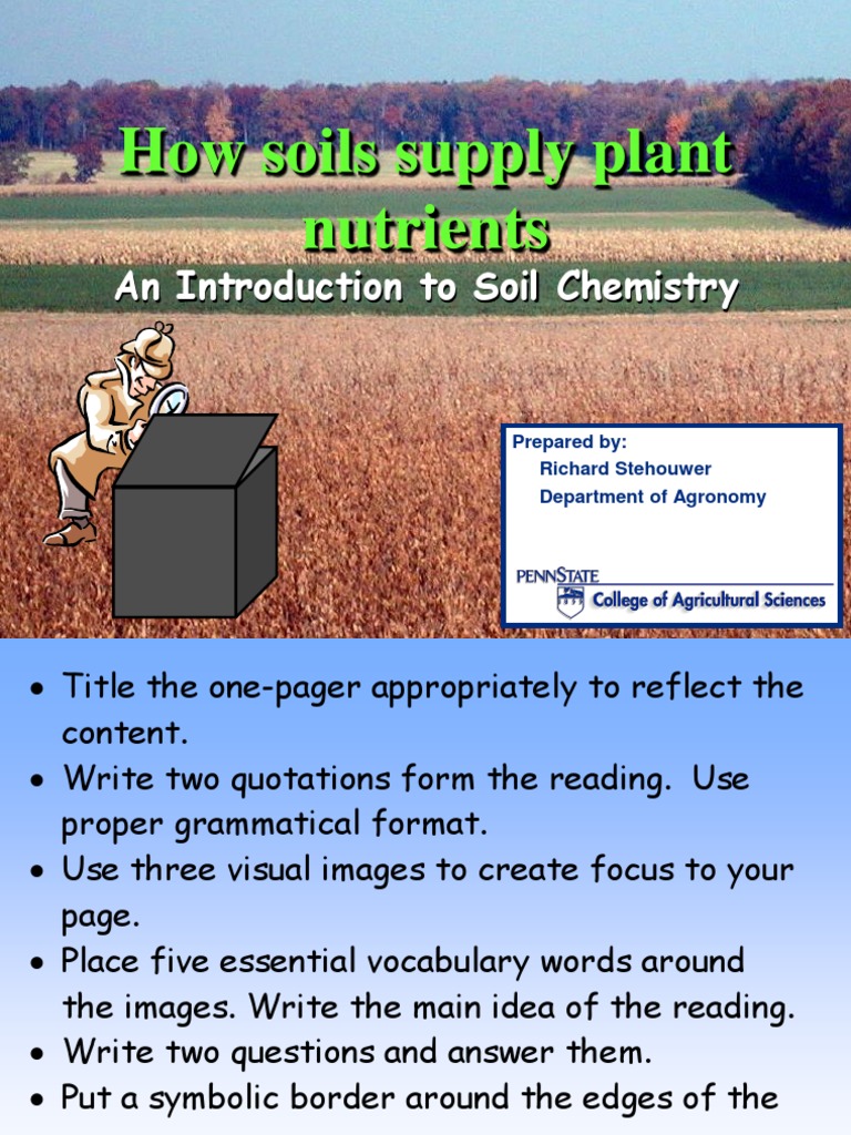 Soil Chemistry | Soil | Ion
