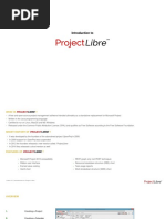 ProjectLibre Tutorial PDF | PDF | Resource | Software