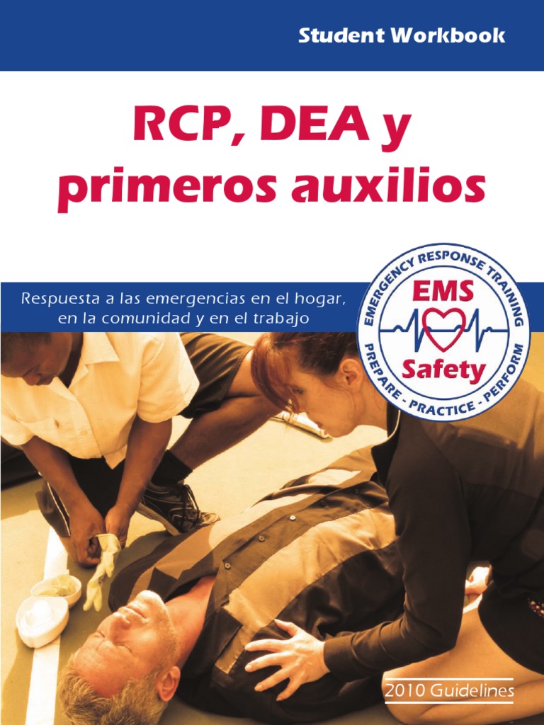 Manual de Primeros Auxilios | PDF | Reanimación cardiopulmonar | Paro cardíaco