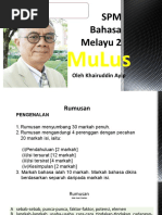 Contoh Karangan (Teknik Hafalan & Tampalan) | PDF