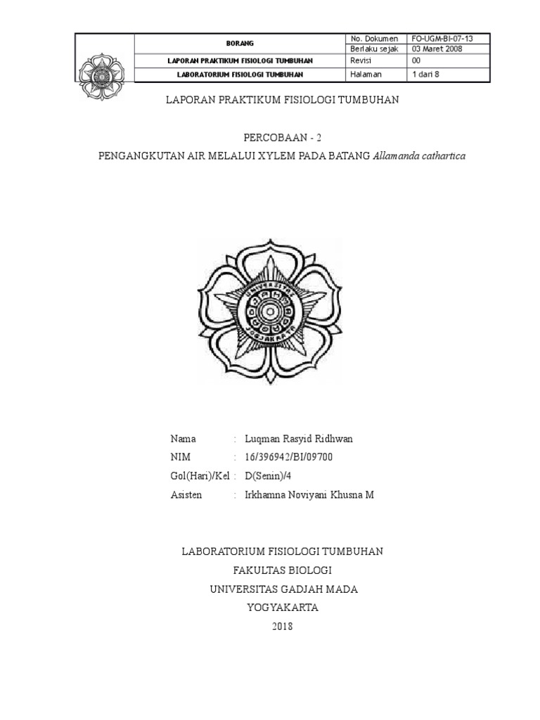 Laporan Fistum 2 | PDF