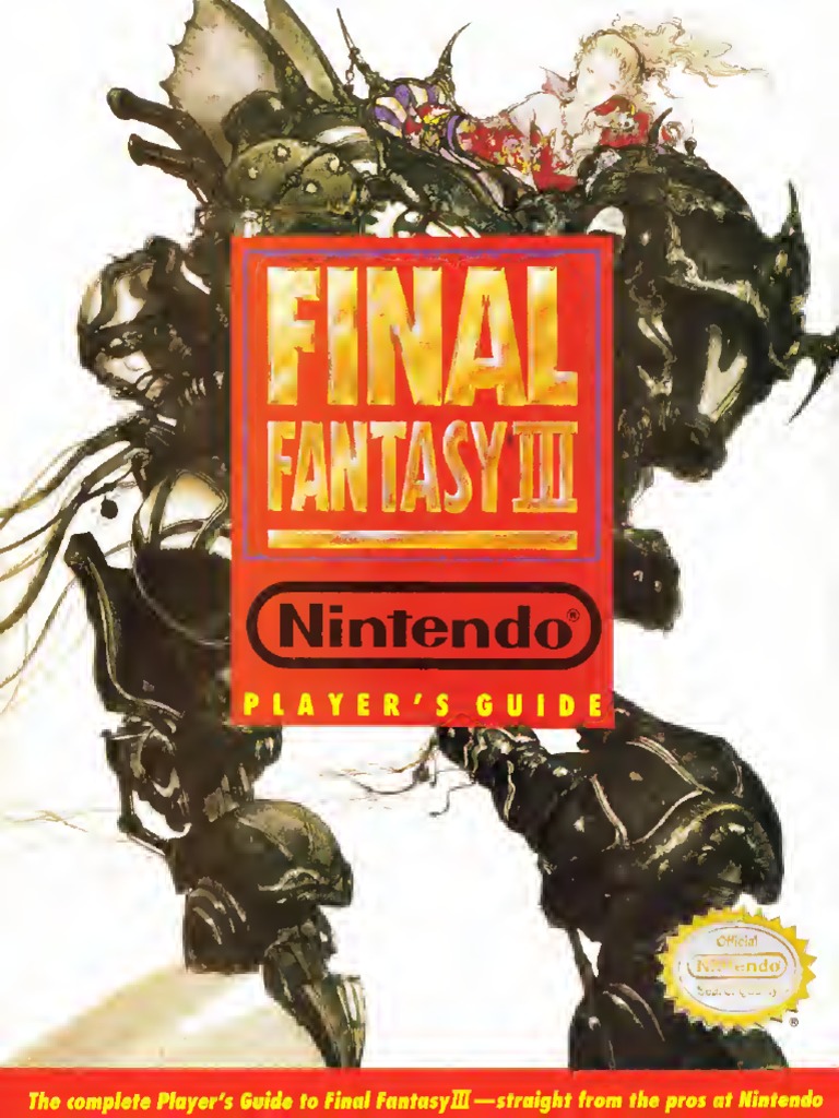 Nintendo Players Guide SNES Final Fantasy III 1994 PDF | PDF | Leisure