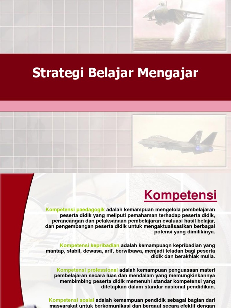 Strategi Belajar Mengajar | PDF