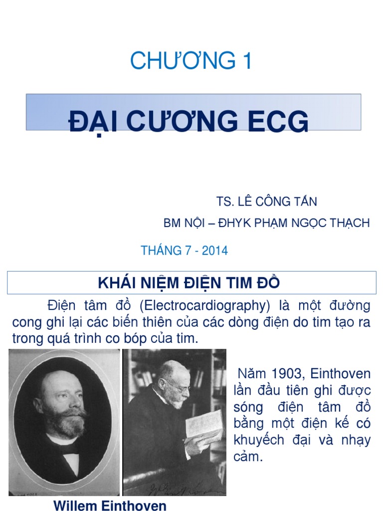 Dai Cuong Ecg | PDF