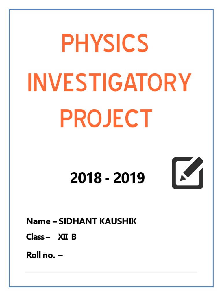 Physics Project Work | PDF | Rectifier | Direct Current
