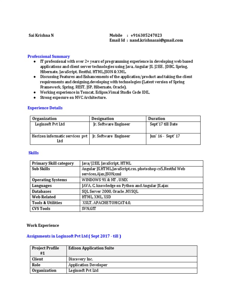 Sai Krishna Nandaluri | PDF | Java Script | Web Application