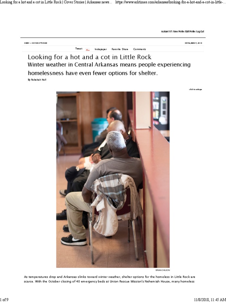 Looking For A Hot and A Cot in Little Rock | PDF | Little Rock ...