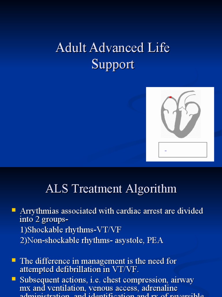 Adult Advanced Life Support2 | PDF | Cardiopulmonary Resuscitation ...