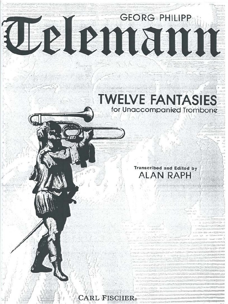 12 Fantasies TELEMANN PDF | PDF
