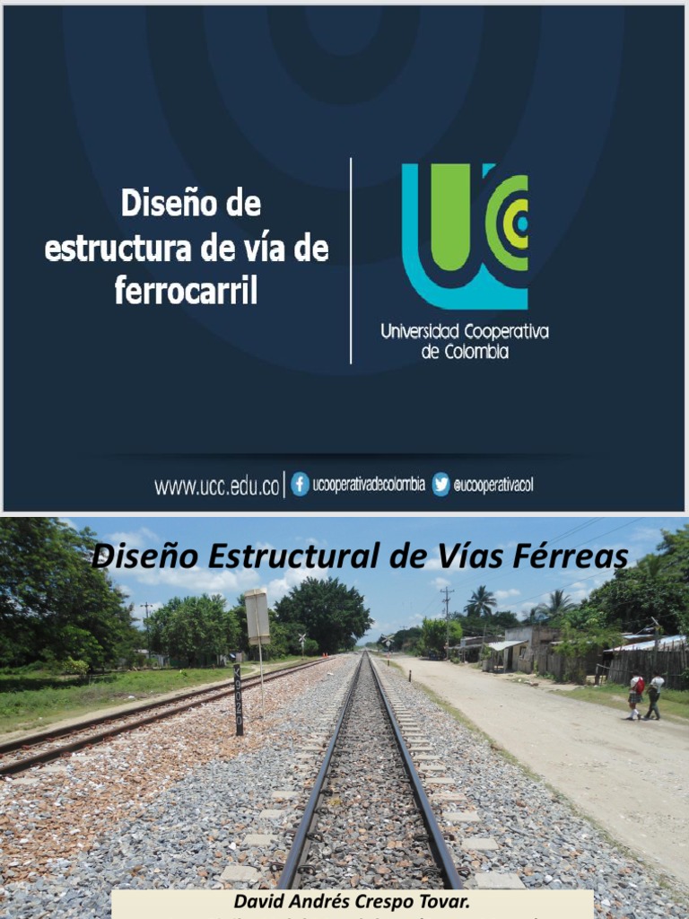 5.diseño Estructura de Vía Ferrocarriles | PDF | Infraestructura ferroviaria | Transporte ...