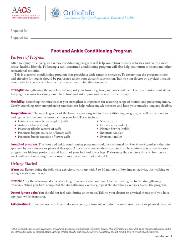 2017 Rehab Foot and Ankle | PDF | Foot | Ankle