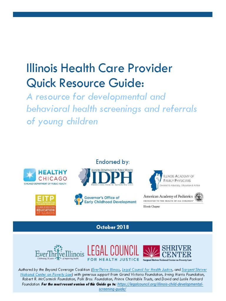 Illinois Health Care Provider FINAL | PDF | Supplemental Security ...